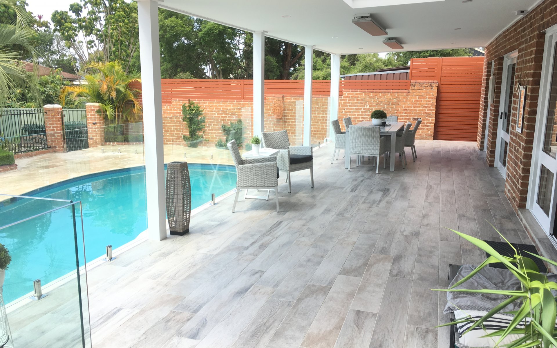 Pool & Alfresco Area Transformation